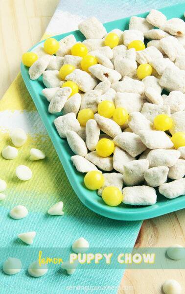 Lemon Puppy Chow | Serving Up Southern