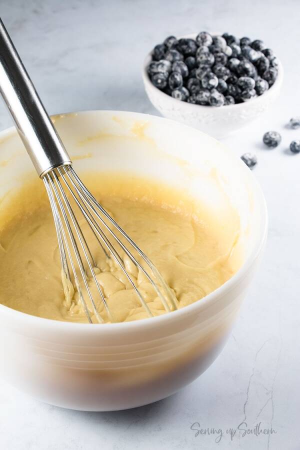 Blueberry Muffin Recipe | Serving Up Southern