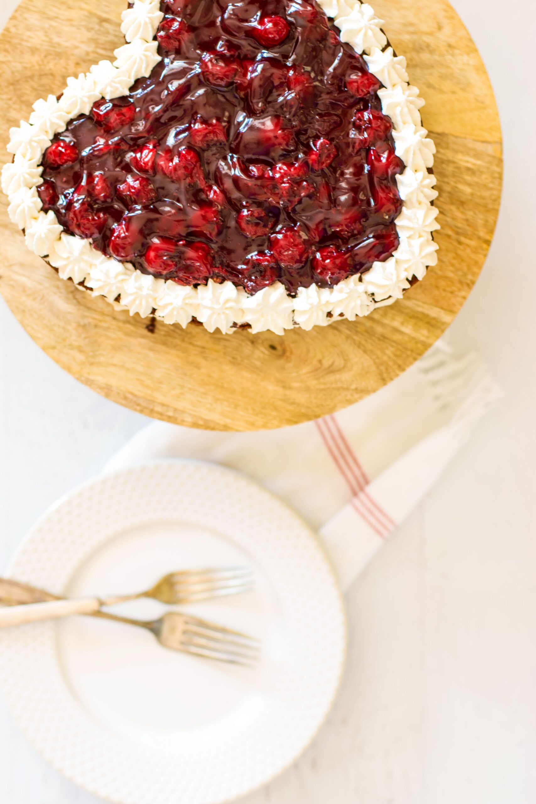 Chocolate Cherry Cake Torte | How to Make It From Scratch