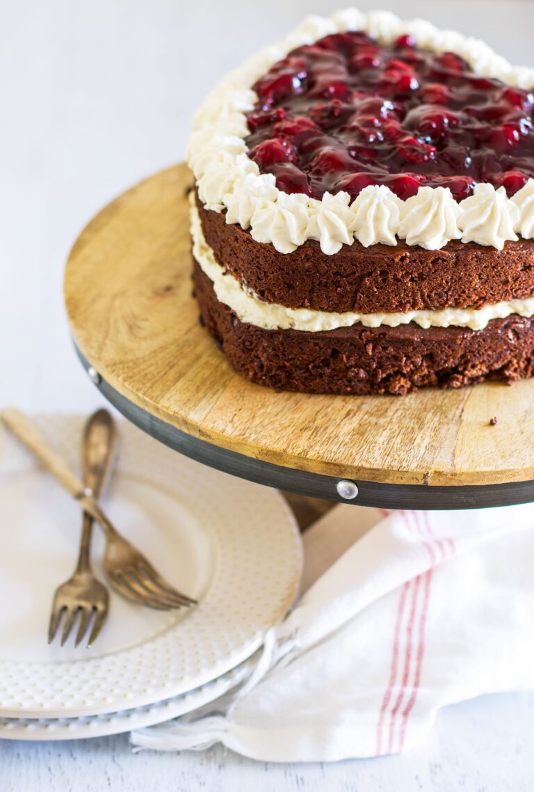 Chocolate Cherry Cake Torte | How to Make It From Scratch