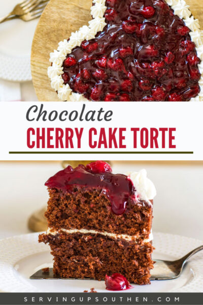 Chocolate Cherry Cake Torte | How to Make It From Scratch